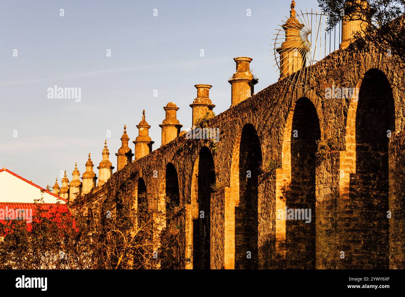 Pegoes aqueduct, convent of Christ, year 1162, world heritage site ...