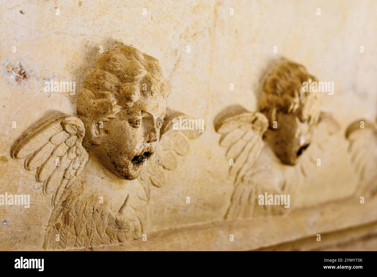 Reliefs, new sacristy, 16th century, Convent of Christ, year 1162 ...