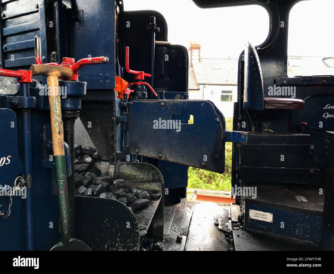 Inside the drivers compartment of a train hi-res stock photography and ...