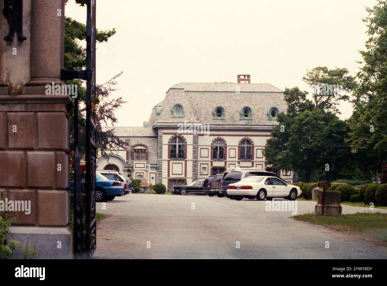 Newport, Rhode Island, USA, cca. 1992. View of the Belcourt Castle ...