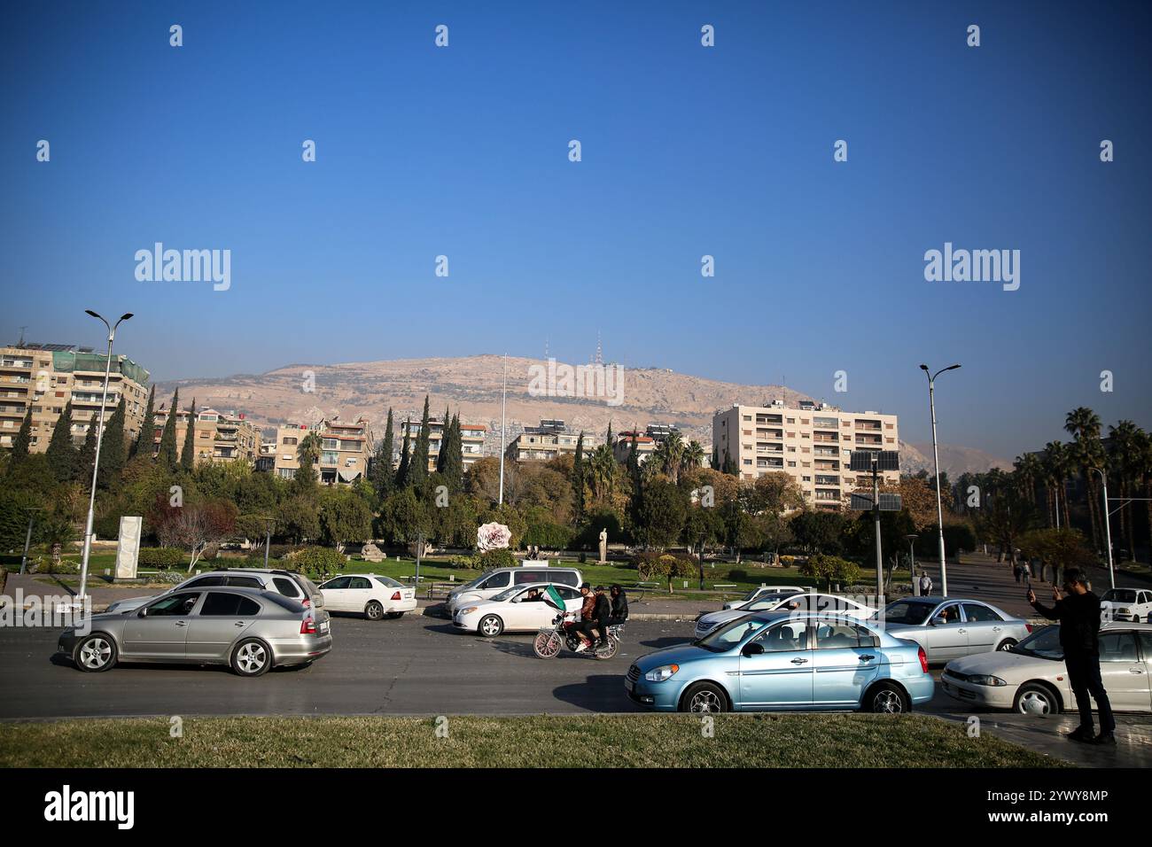 December 9, 2024: Damascus, Syria. 09 December 2024. The city of ...