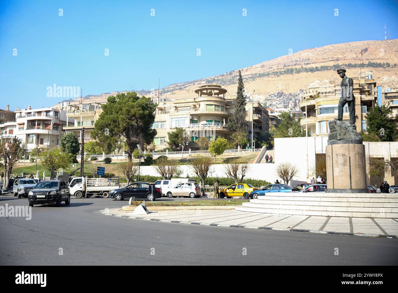 December 9, 2024: Damascus, Syria. 09 December 2024. The city of ...