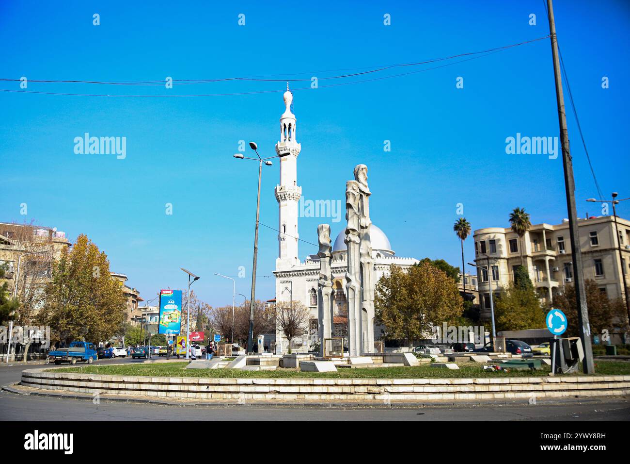 December 9, 2024: Damascus, Syria. 09 December 2024. The city of ...