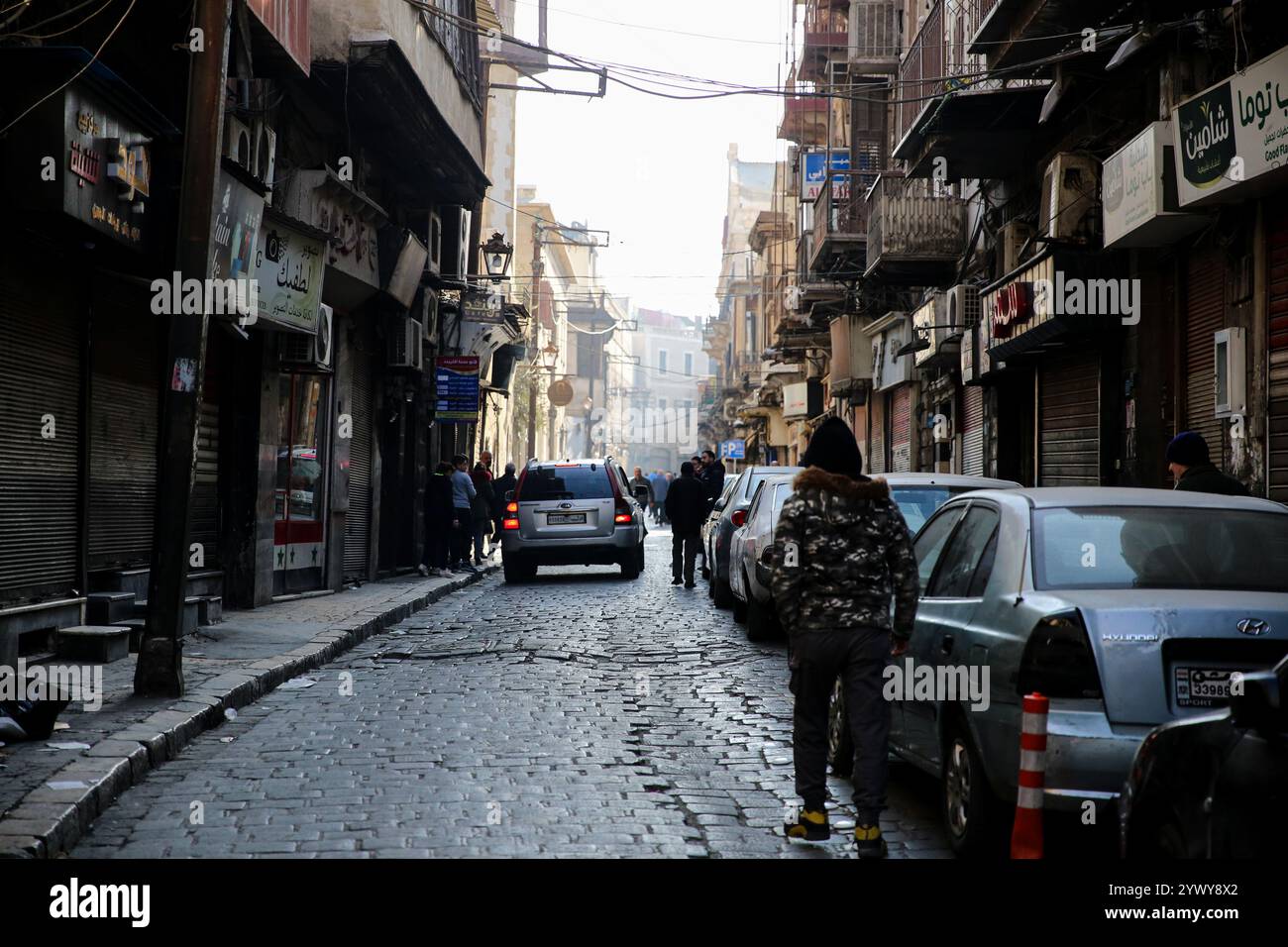 December 9, 2024: Damascus, Syria. 09 December 2024. The city of ...