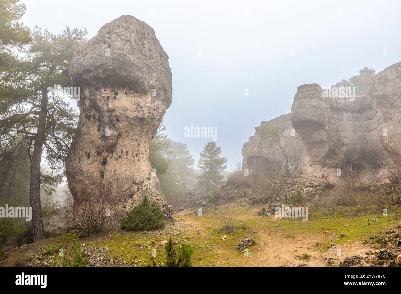 Callejones de las Majadas, Las Majadas, Cuenca, Spain Stock Photo - Alamy