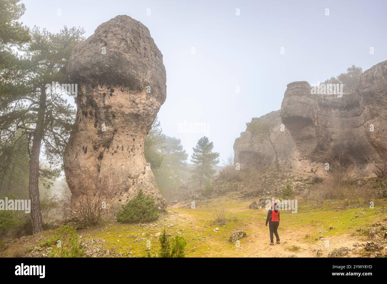Callejones de las Majadas, Las Majadas, Cuenca, Spain Stock Photo - Alamy