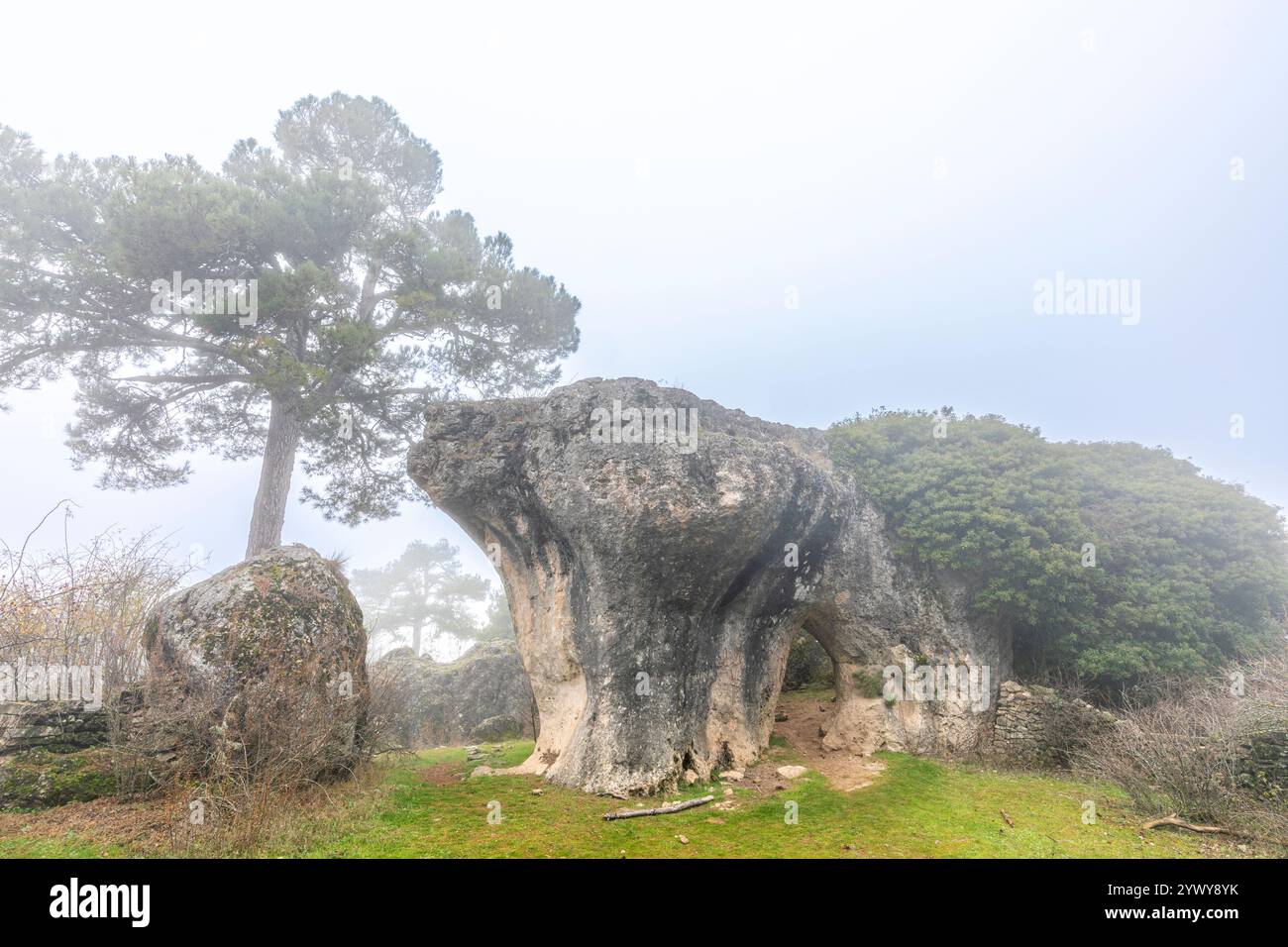 Callejones de las Majadas, Las Majadas, Cuenca, Spain Stock Photo - Alamy