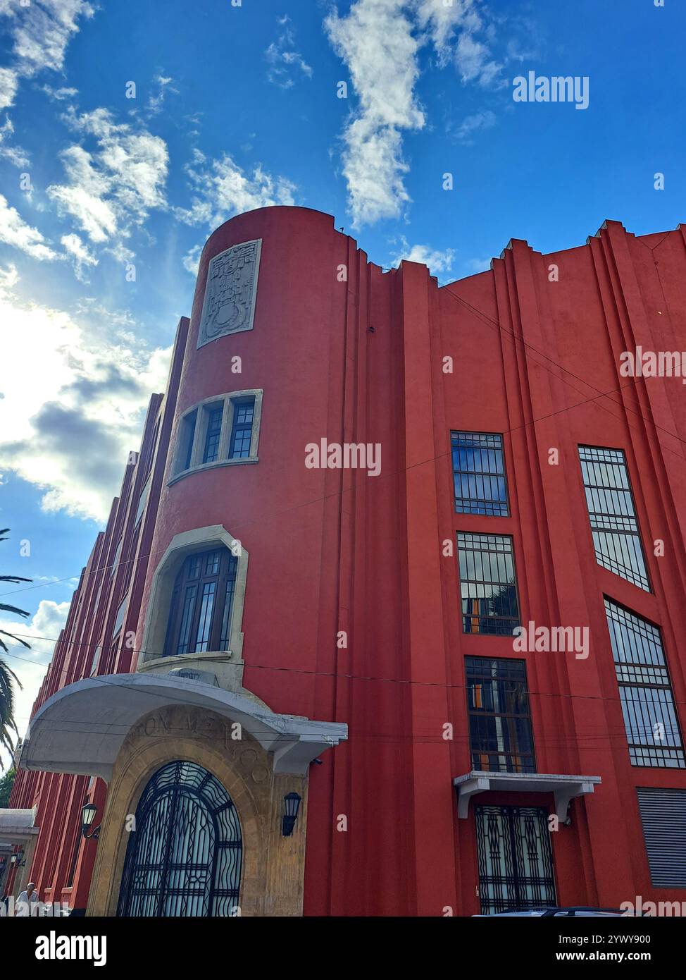Mexico City, Mexico - Aug 23 2023: Fronton Mexico is a Basque pelota ...