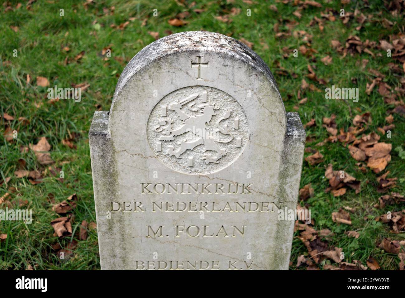 Netherlands War Grave at Preston Cemetery Stock Photo - Alamy