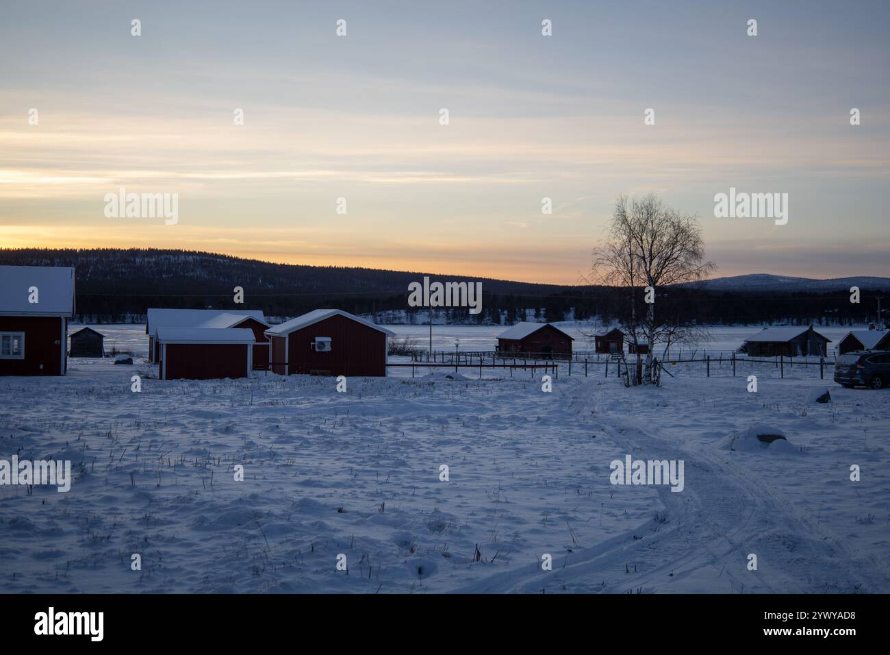 Jukkasjarvi, Sweden, November 1, 2024.The annual Christmas market ...