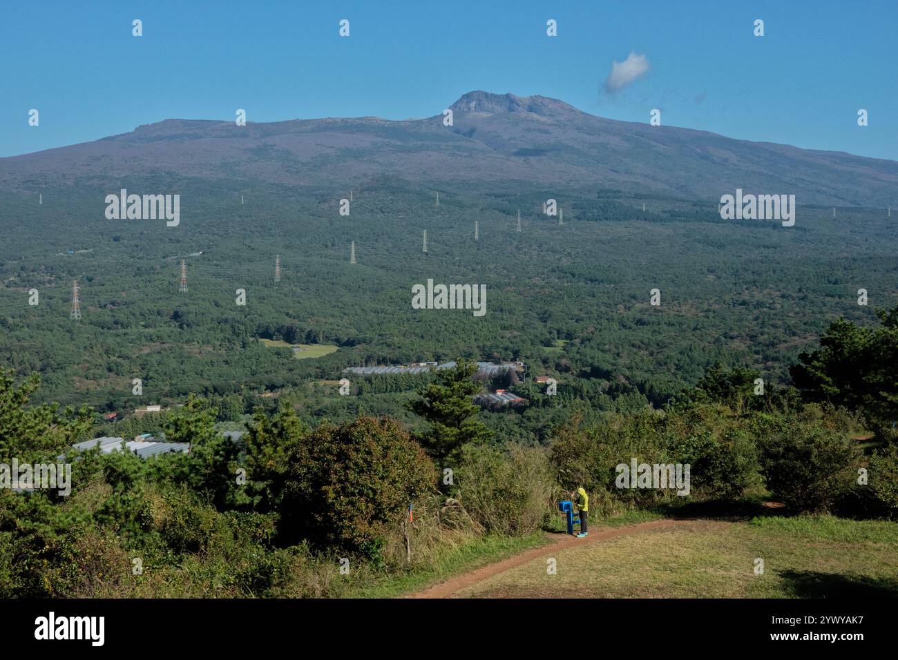 Hallasan volcano hiking hi-res stock photography and images - Alamy