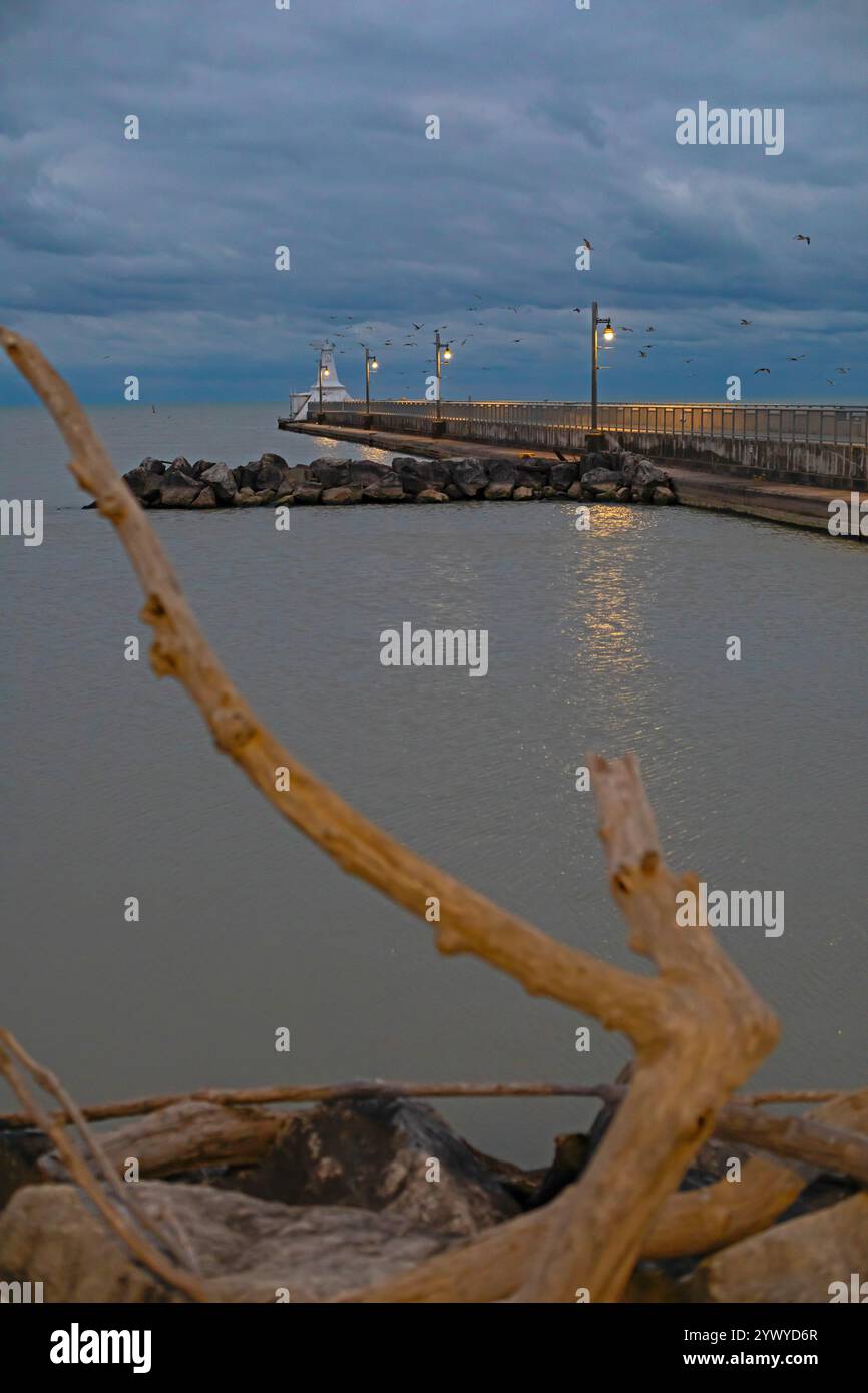 Port Stanley, Ontario Canada - The Lake Erie harbor at Port Stanley ...