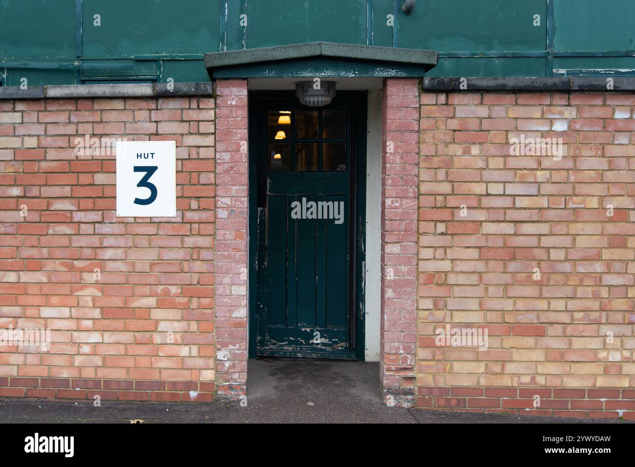Hut 3 entrance at Bletchley Park Code-Breaking Centre, Bletchley ...