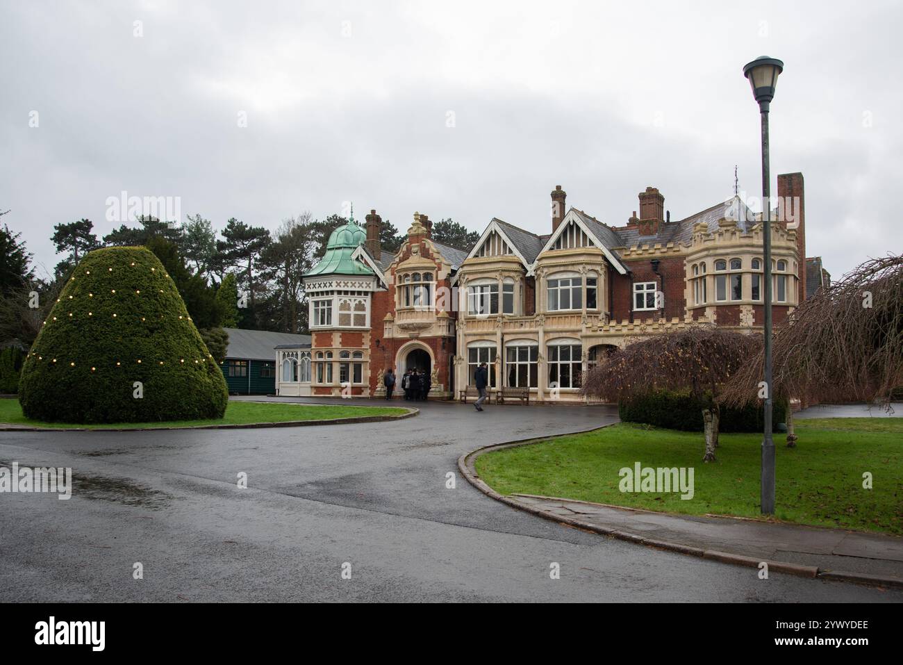 The Mansion House at Bletchley Park Code-Breaking Centre, Bletchley ...
