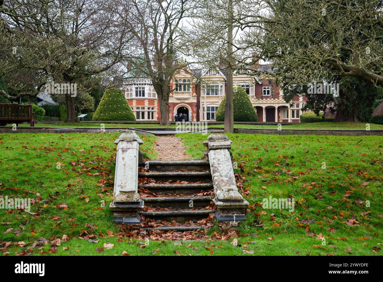 The Mansion House at Bletchley Park Code-Breaking Centre, Bletchley ...