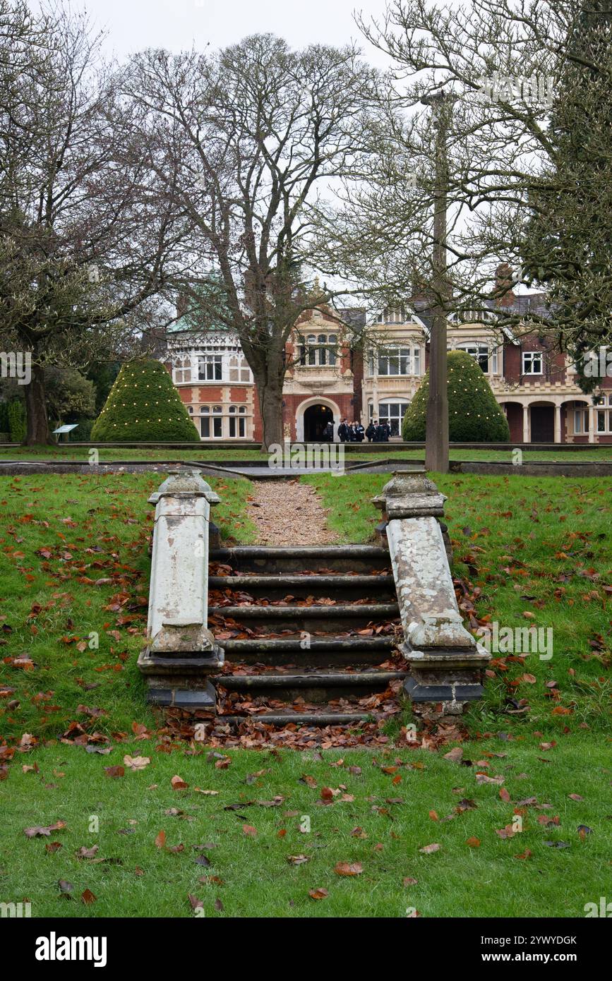 The Mansion House at Bletchley Park Code-Breaking Centre, Bletchley ...