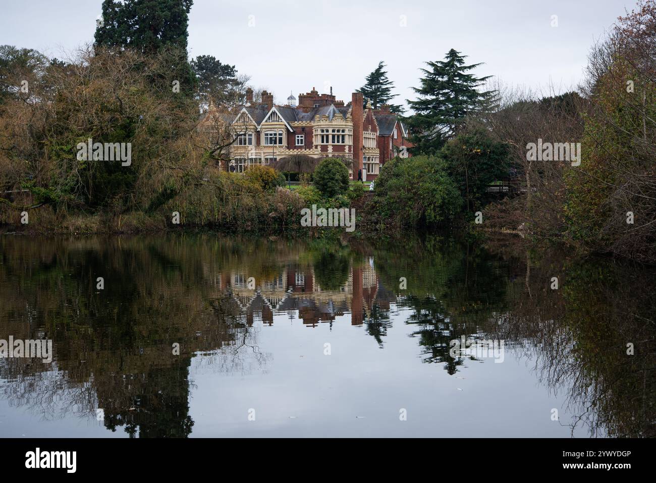 The Mansion House at Bletchley Park Code-Breaking Centre, Bletchley ...