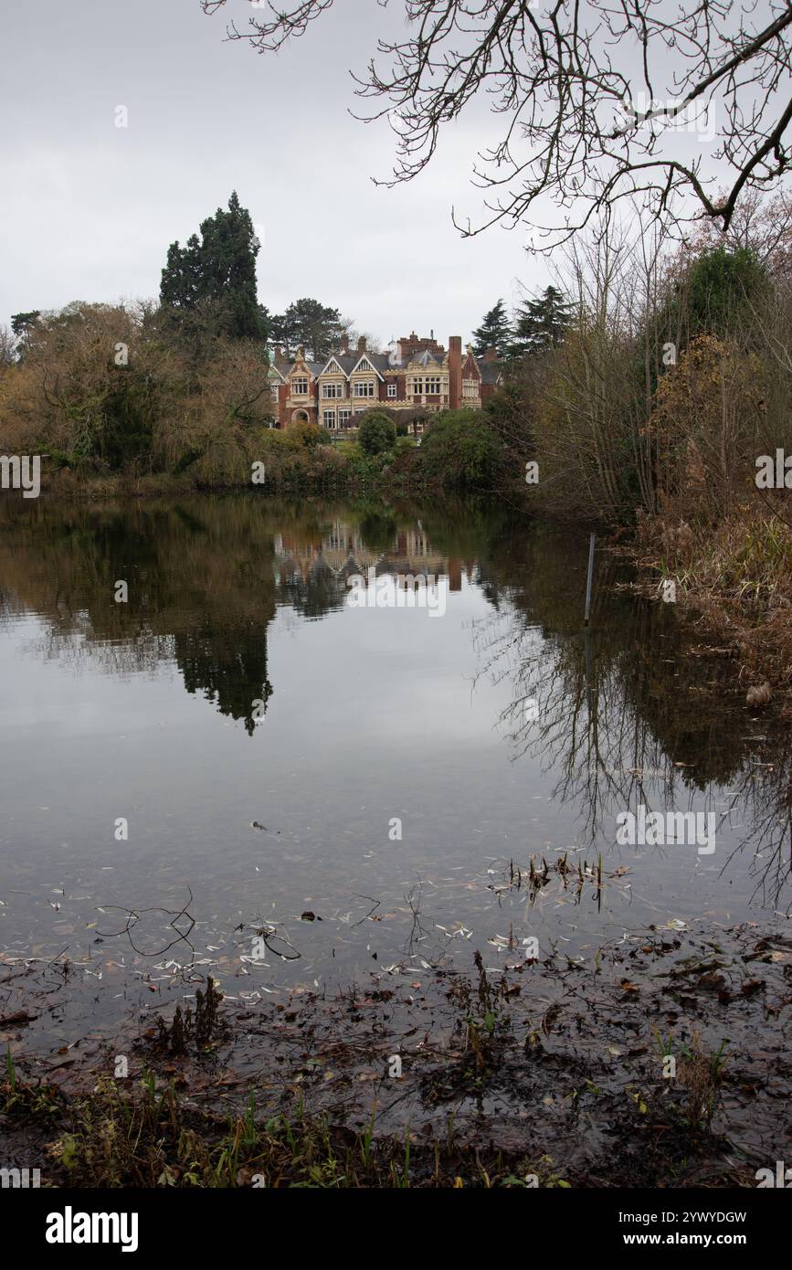 The Mansion House at Bletchley Park Code-Breaking Centre, Bletchley ...