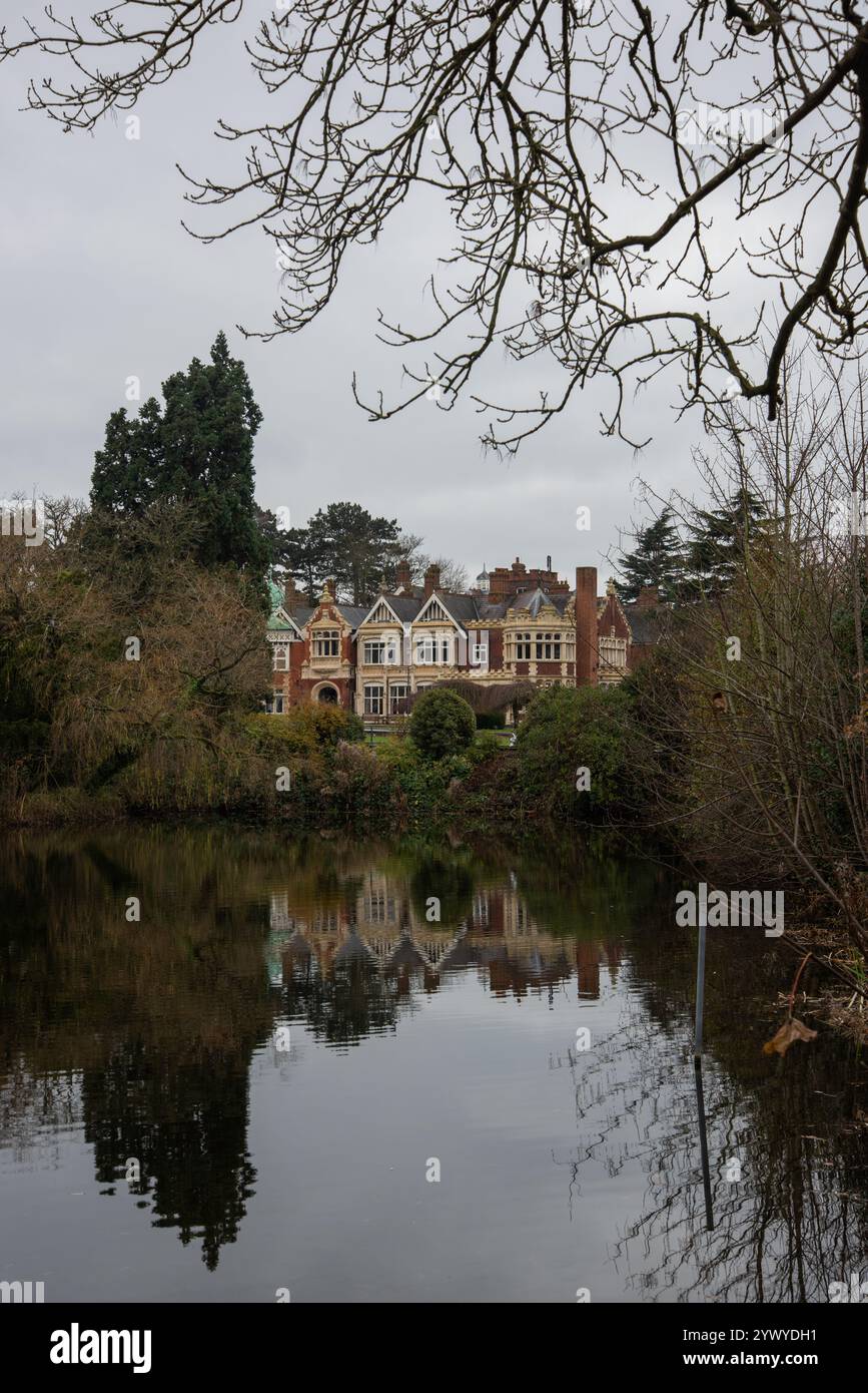 The Mansion House at Bletchley Park Code-Breaking Centre, Bletchley ...