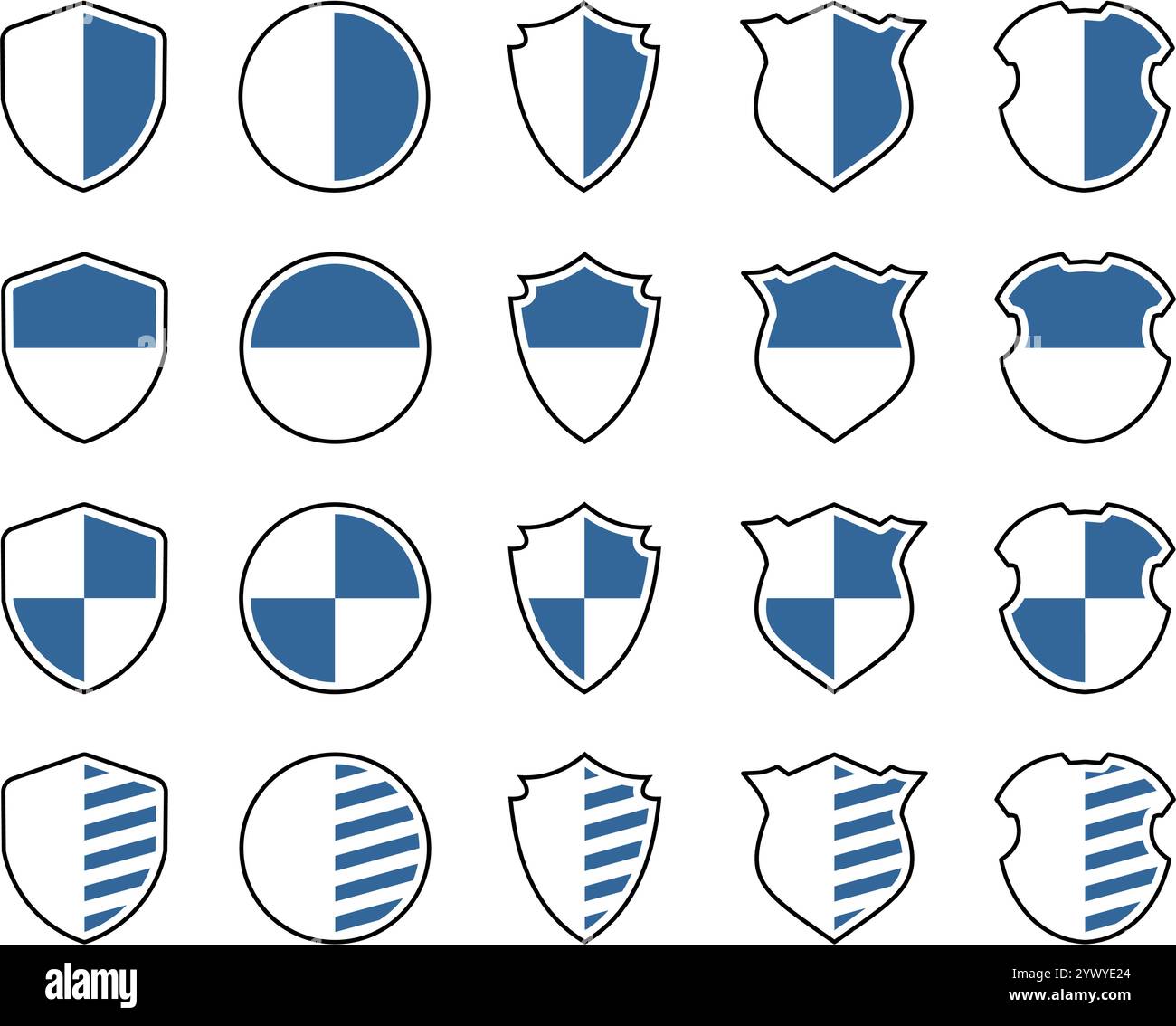 Shields icon design with transparent background Stock Vector Image ...