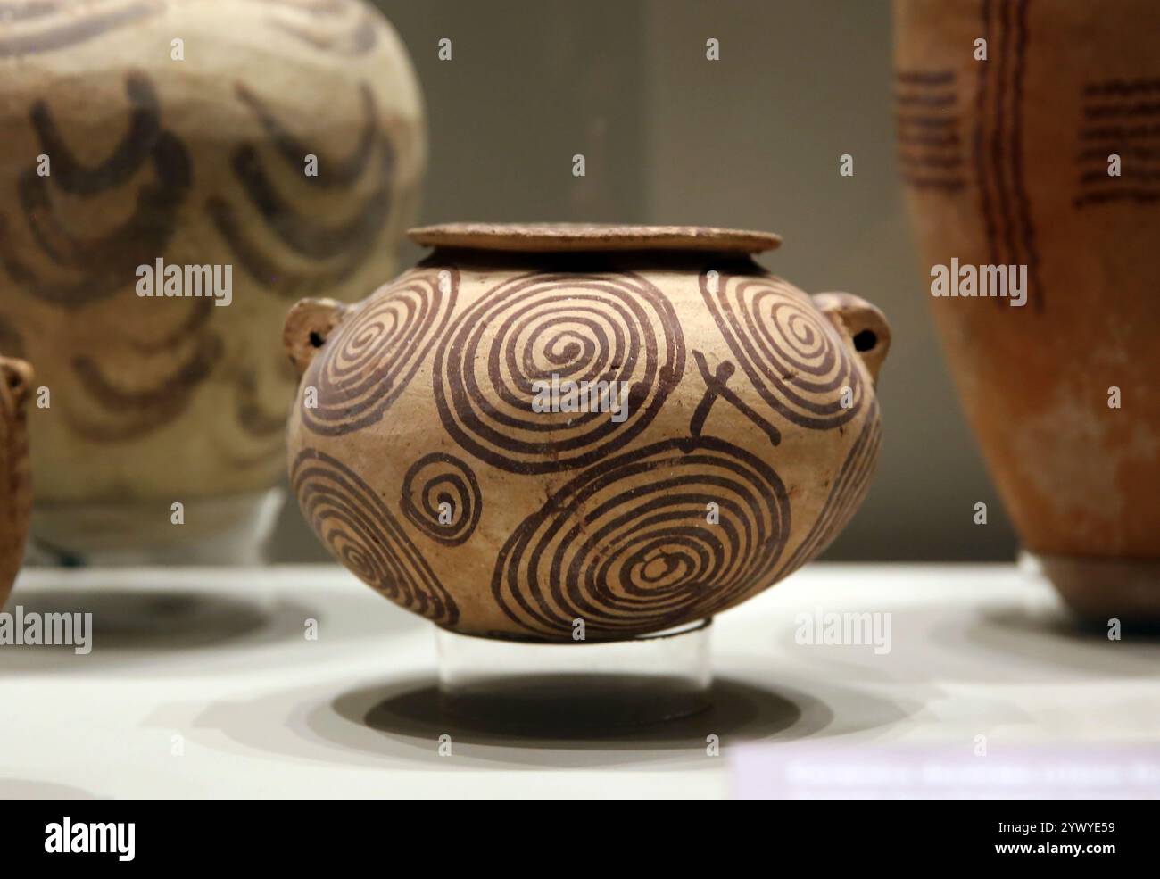 Decorated wares (Class D). Baked clay. Predynastic period, Naqada II ...