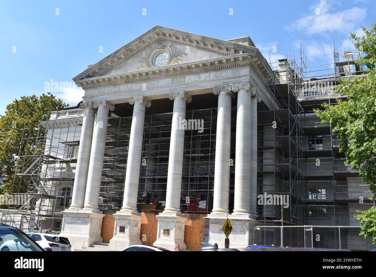 The Memorial Continental Hall, which serves as the headquarters for the ...
