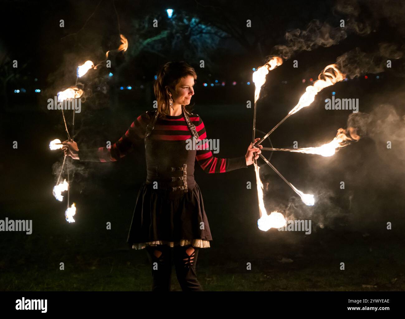 Edinburgh, Scotland, UK, 12 December 2024, Hogmanay torchlight ...