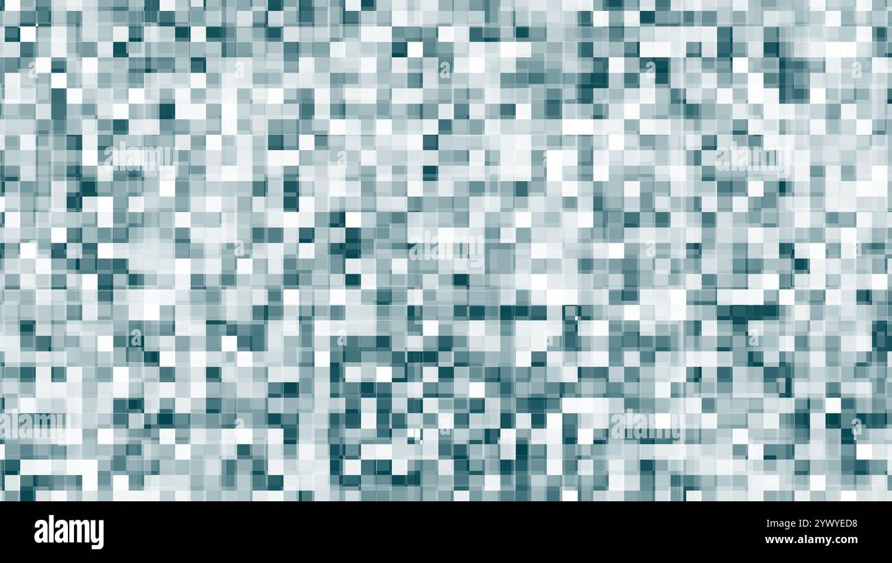 Turbulent square blocks background illustration Stock Photo - Alamy