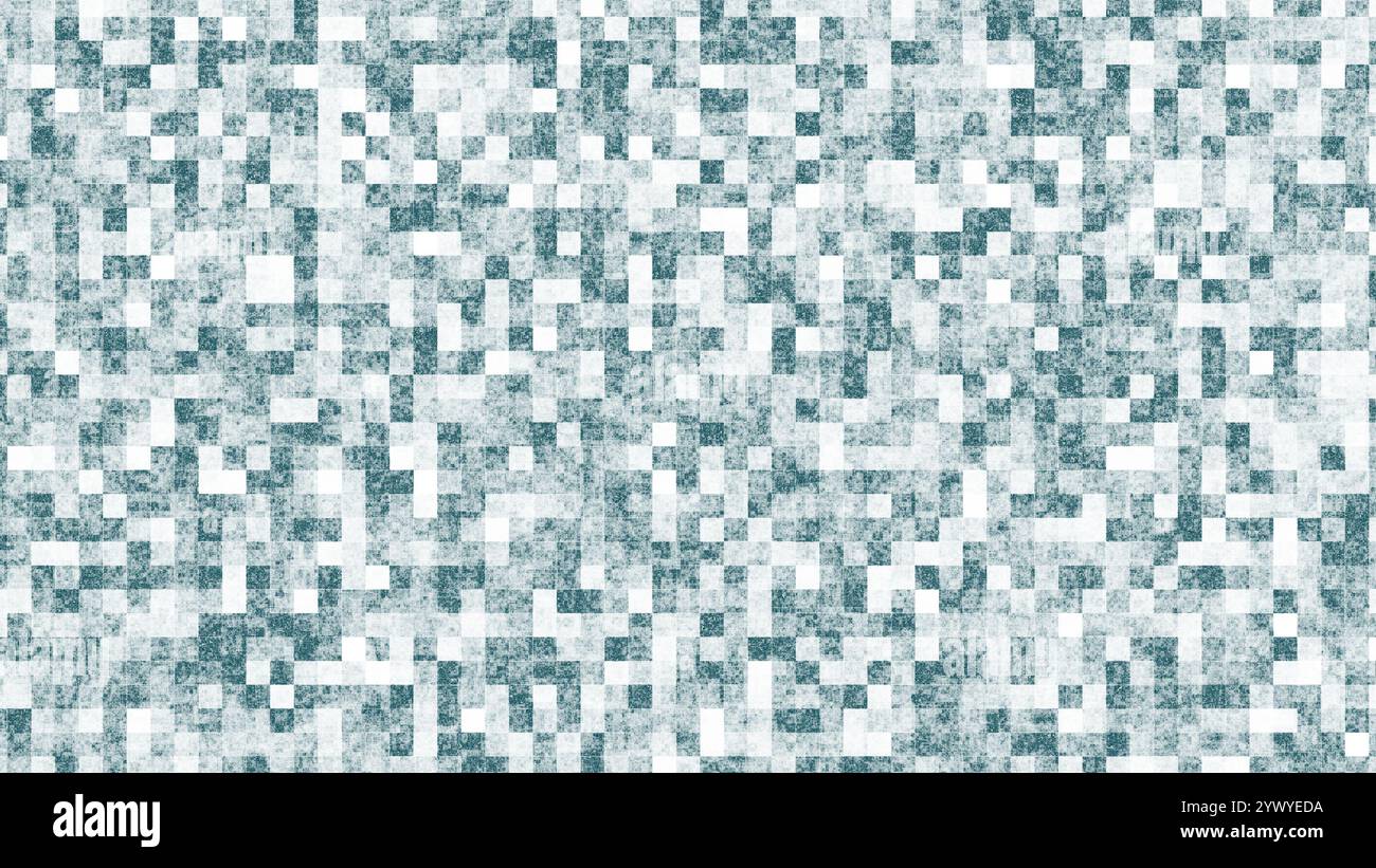 Turbulent square blocks background illustration Stock Photo - Alamy