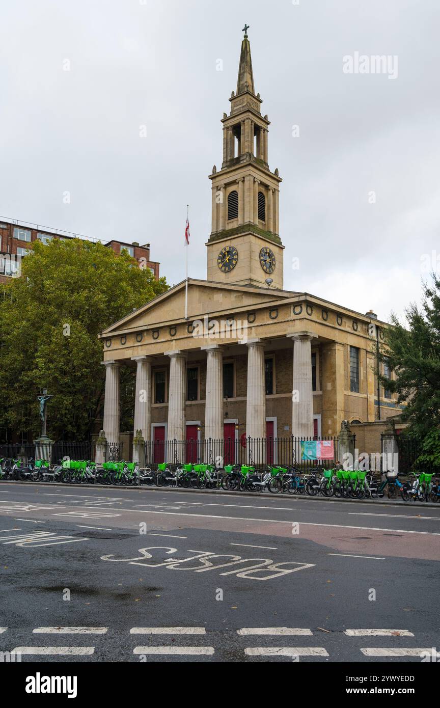 St John’s Church Waterloo an Anglican Greek Revival church on Waterloo ...