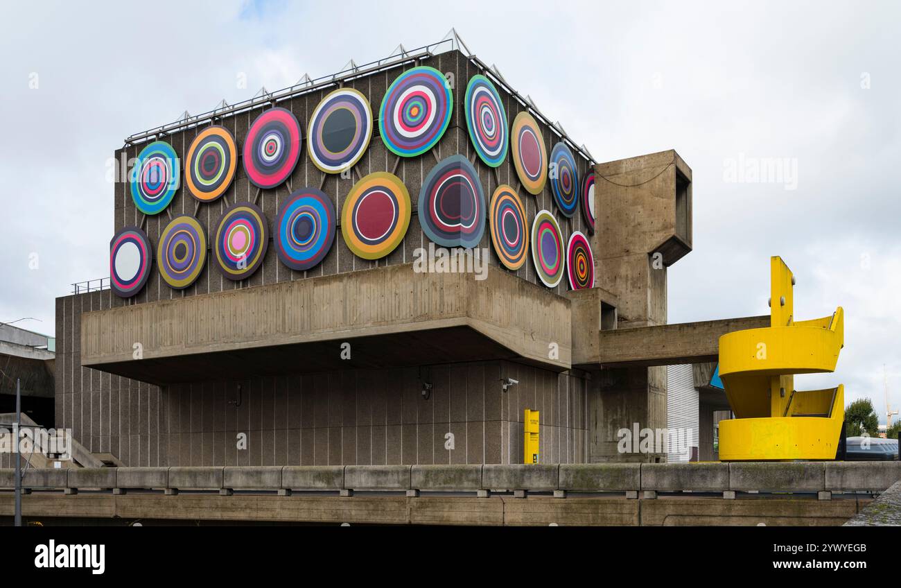 Brutalist architecture part of The Southbank Centre entertainment ...