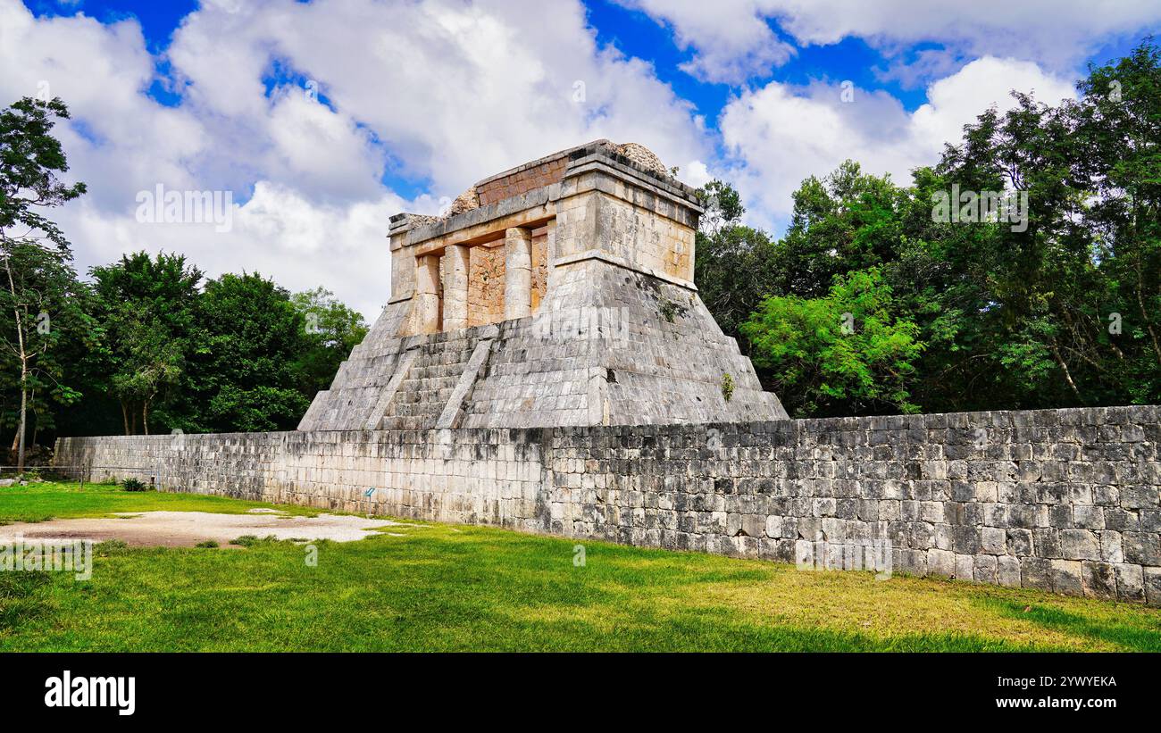Temple of the Bearded Man or North Temple at the Great Ball Court,Juego ...