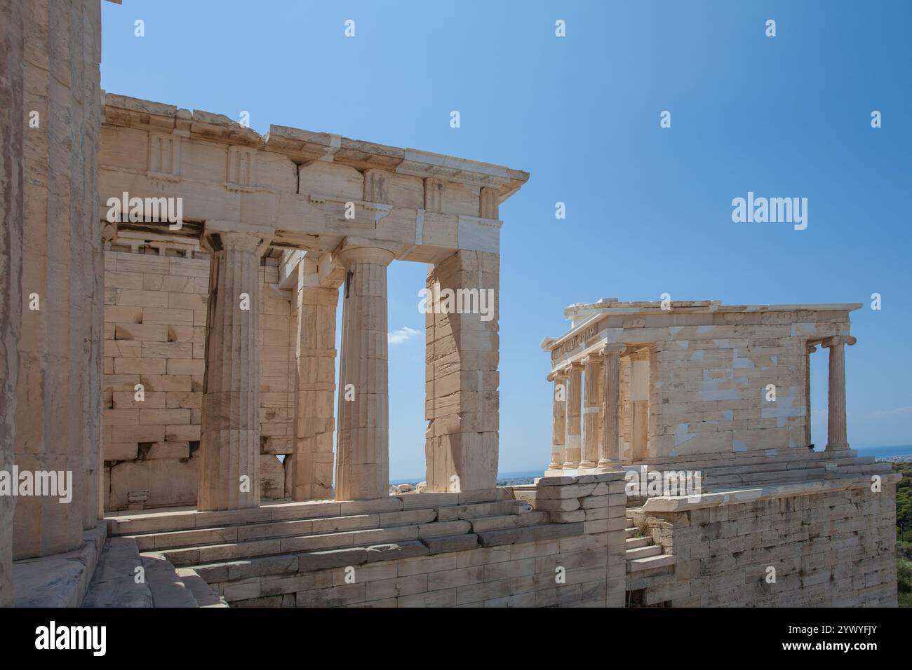 Beautiful archaeology ruin on Acropolis, Athens, Greece Stock Photo - Alamy
