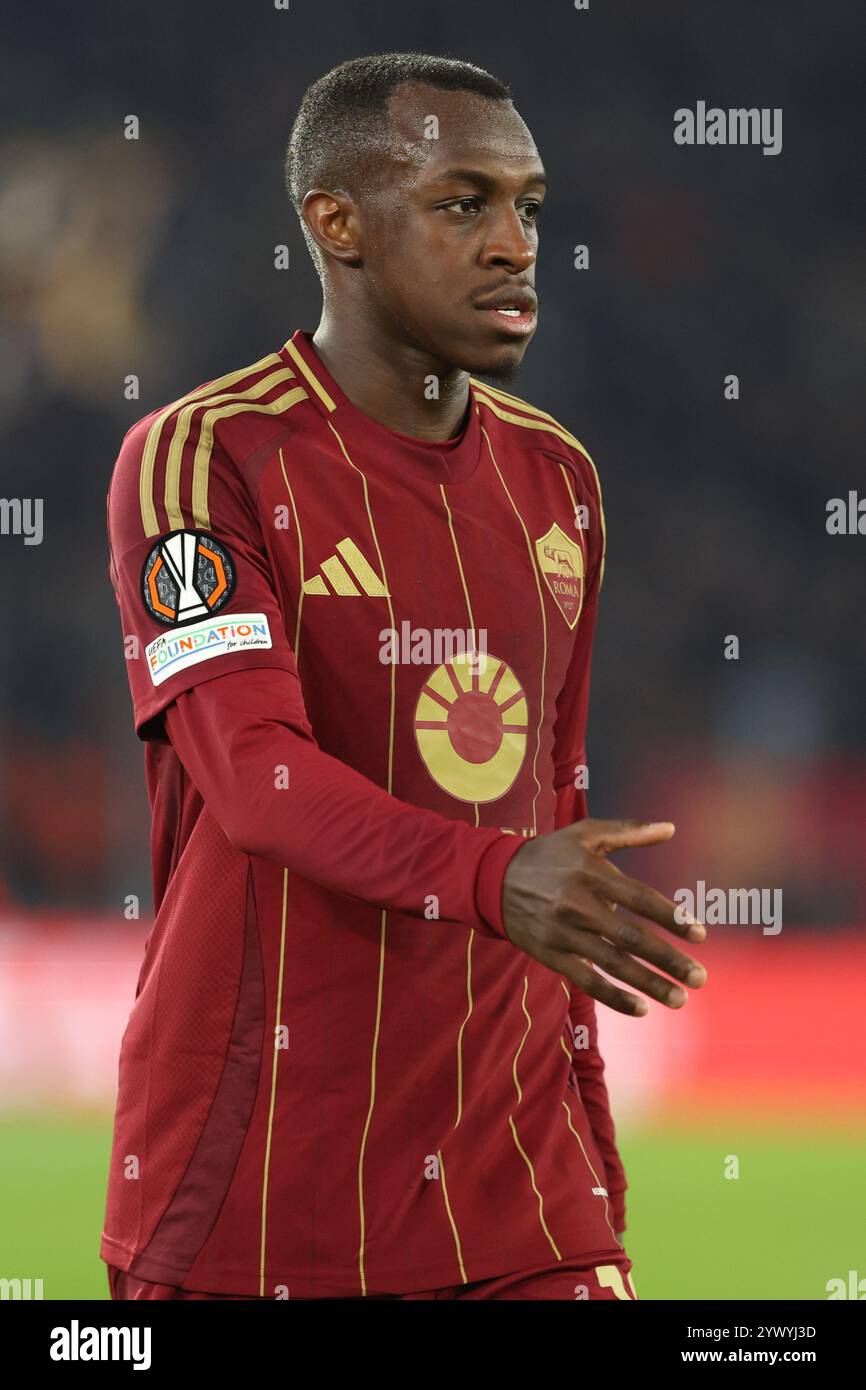 Rome, Italy. 12th Dec, 2024. Rome, Italy 12.12.2024: Saud Abdulhamid of ...