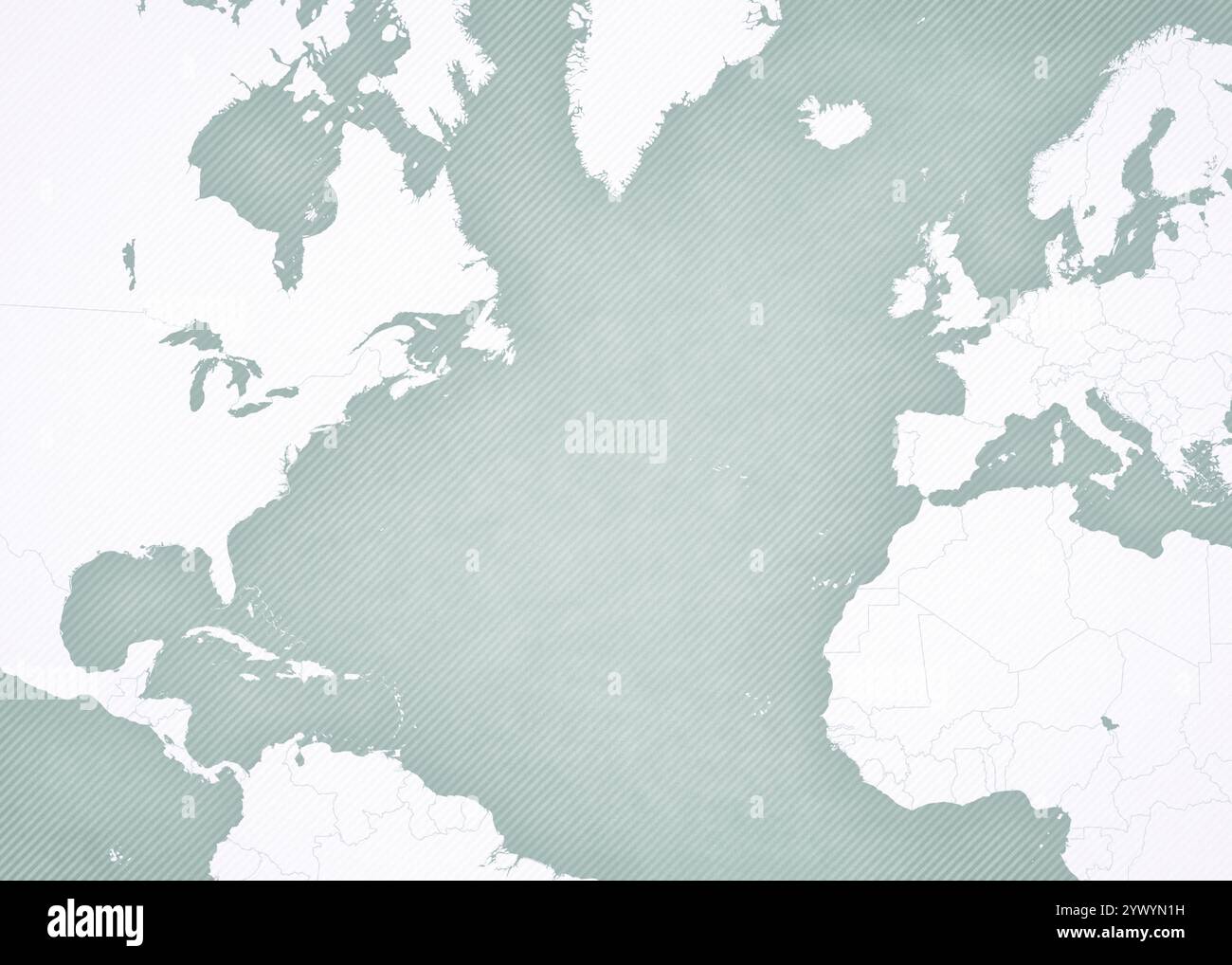 North atlantic ocean map hi-res stock photography and images - Alamy