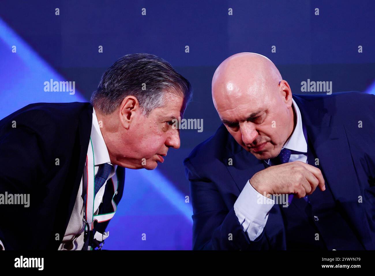 Roma, Italia. 12th Dec, 2024. Atreju: Peacekeepers, panel sulla difesa ospite il Ministro della ...