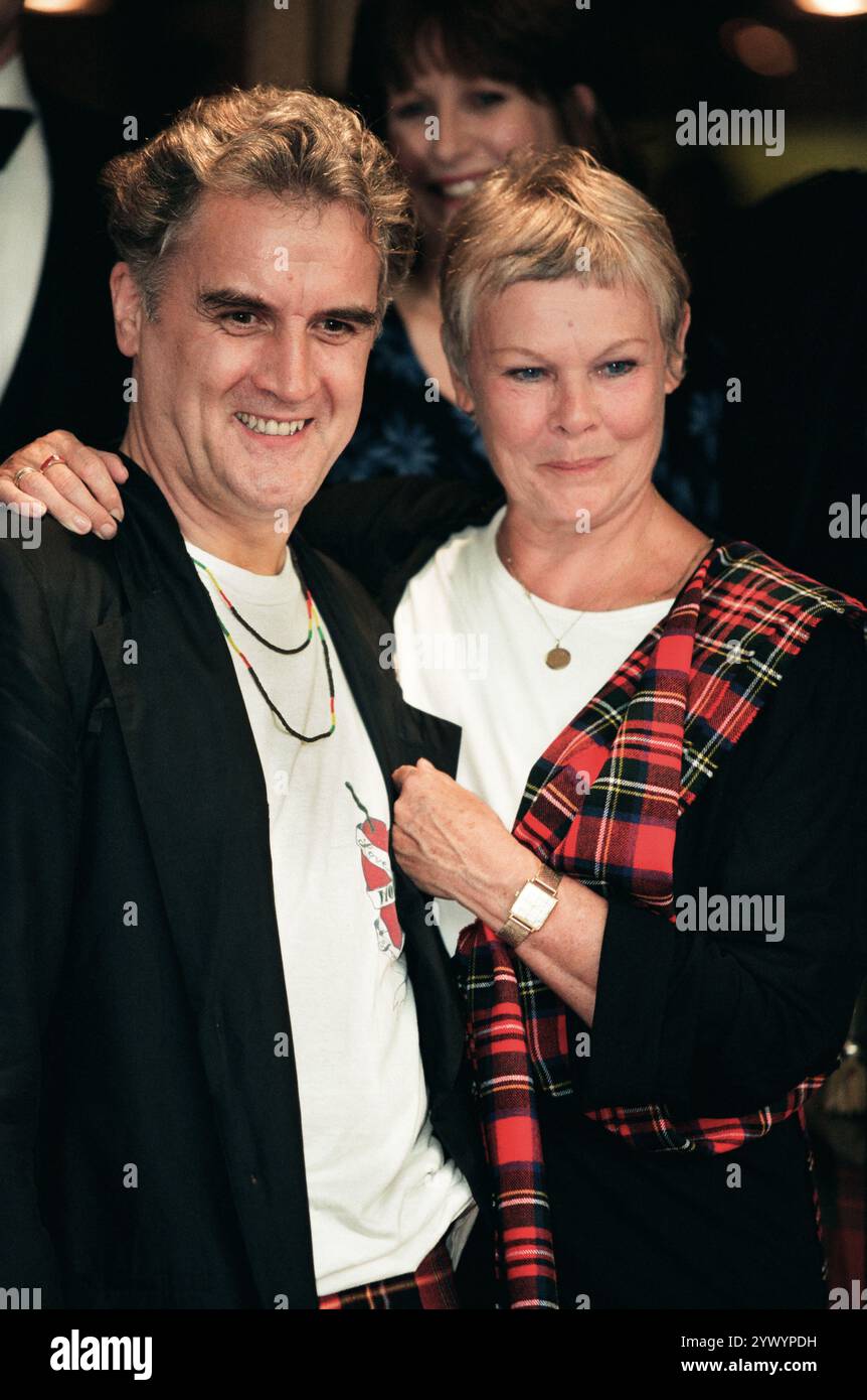 Actors Billy Connolly and Judi Dench arriving at the Dominion cinema in ...