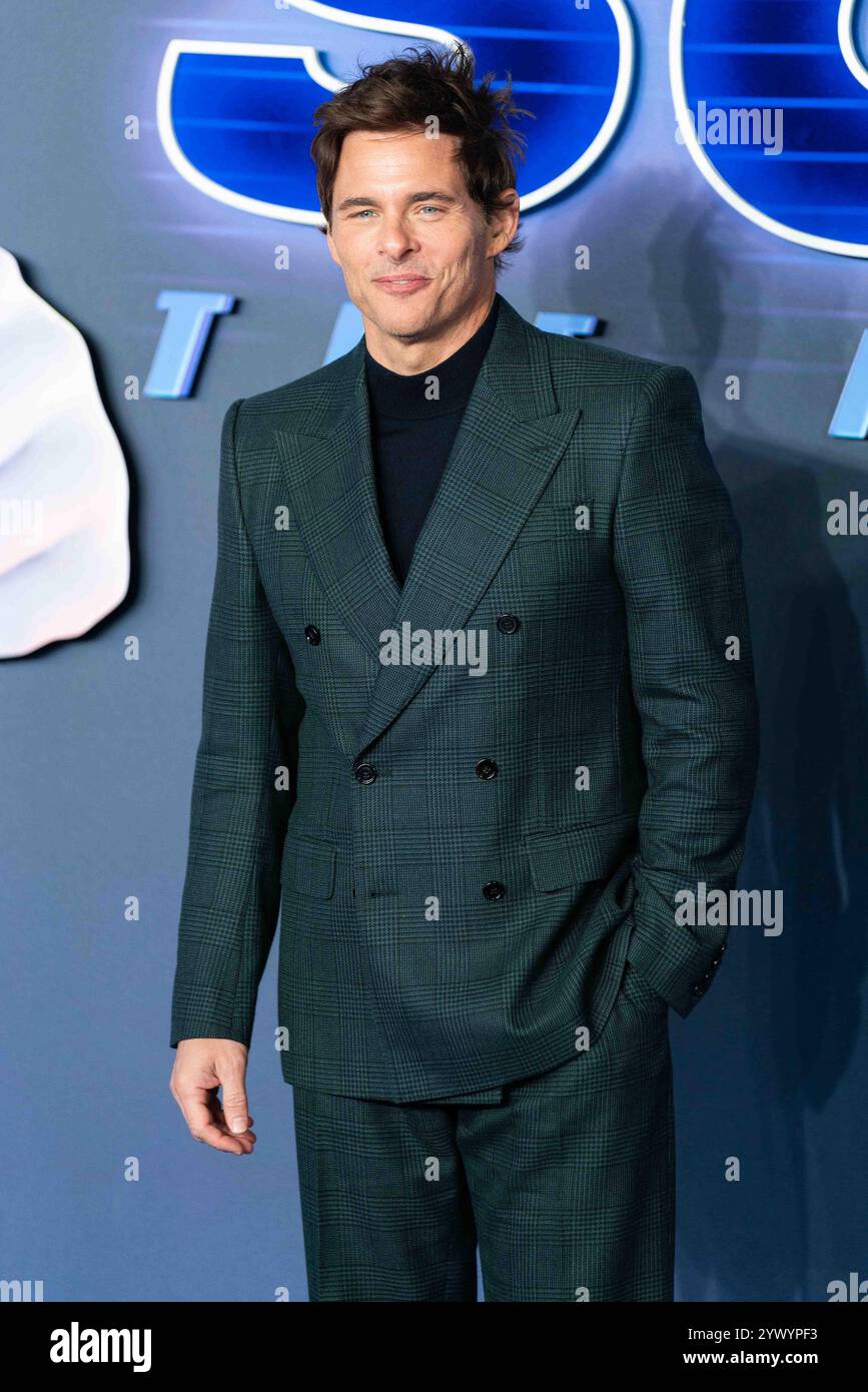 London, UK. James Marsden at the Sonic the Hedgehog 3 UK premiere ...