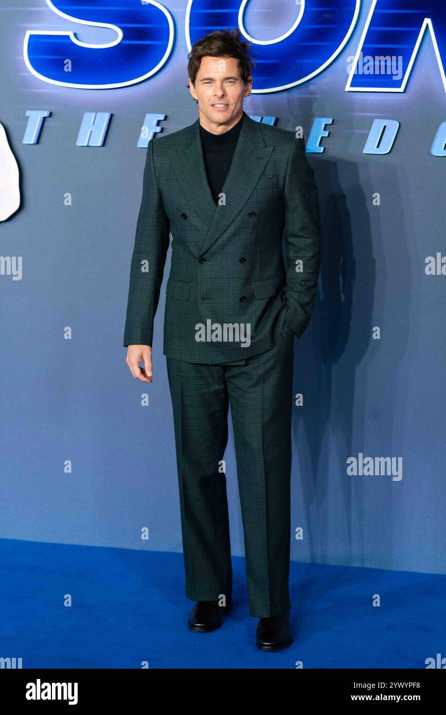 London, UK. James Marsden at the Sonic the Hedgehog 3 UK premiere ...