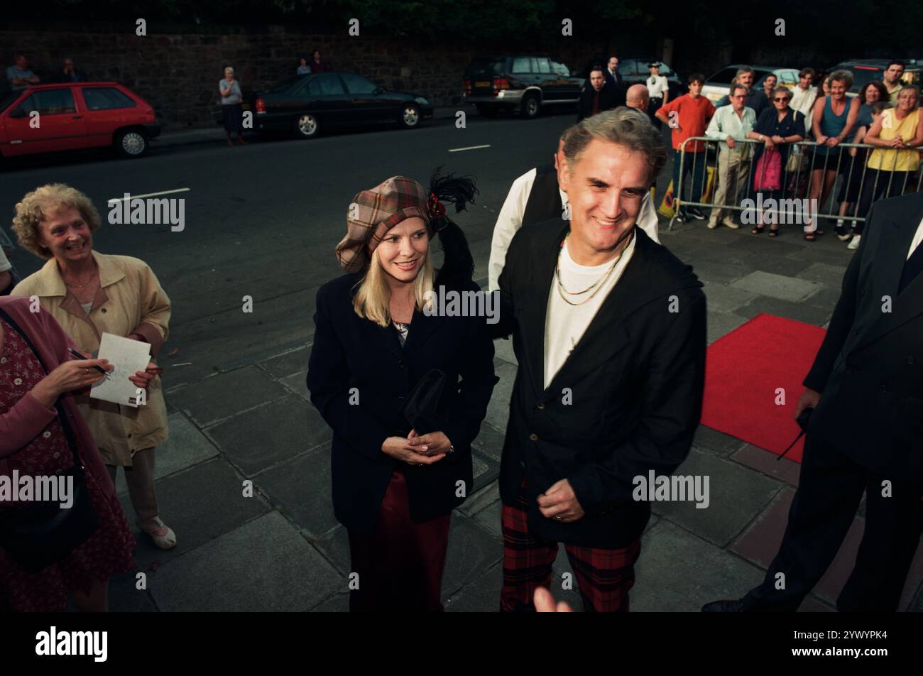 Actor Billy Connolly and his wife Pamela Stephenson arriving at the ...