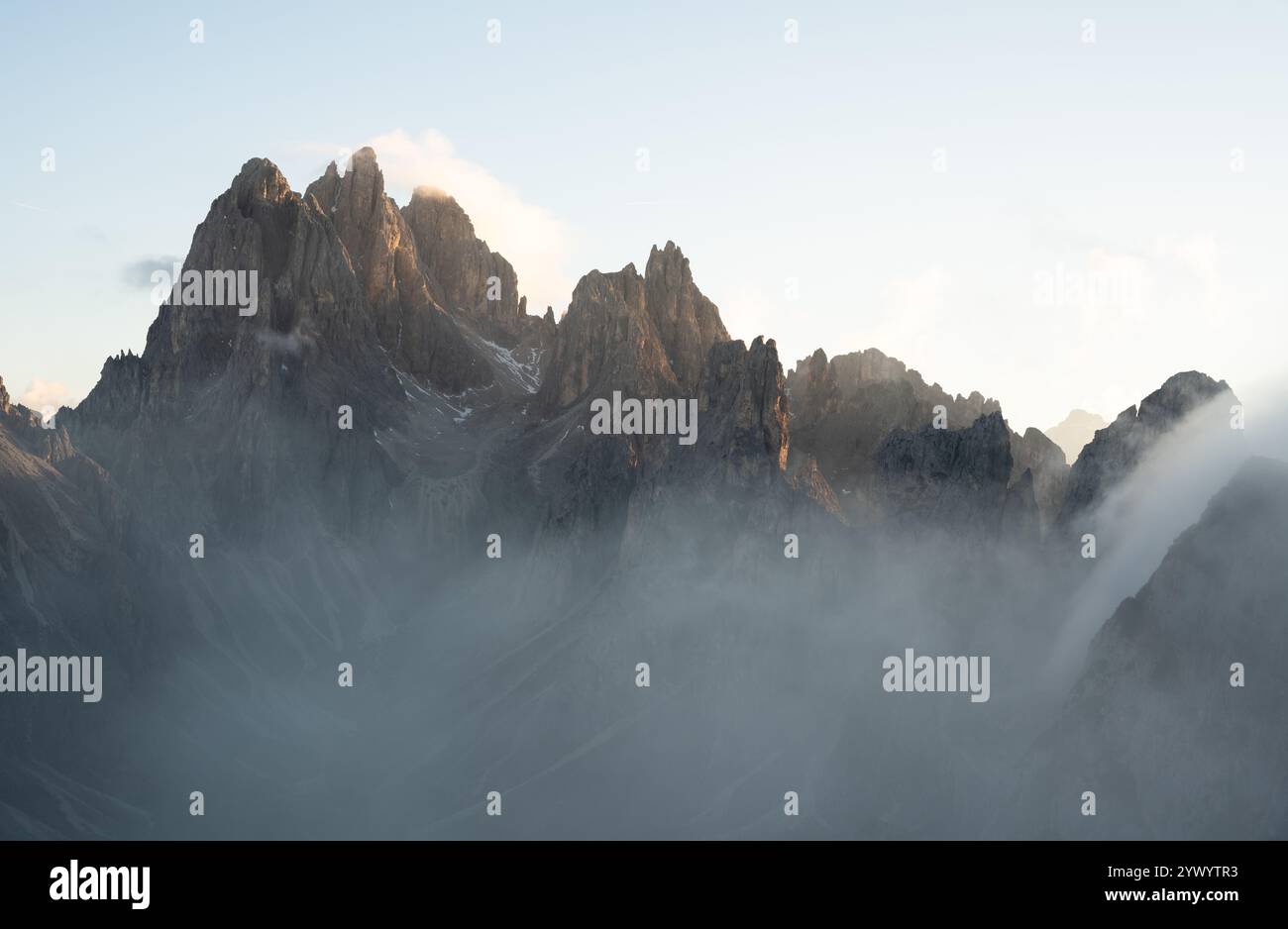 Rugged ridgeline in dolomites hi-res stock photography and images - Alamy