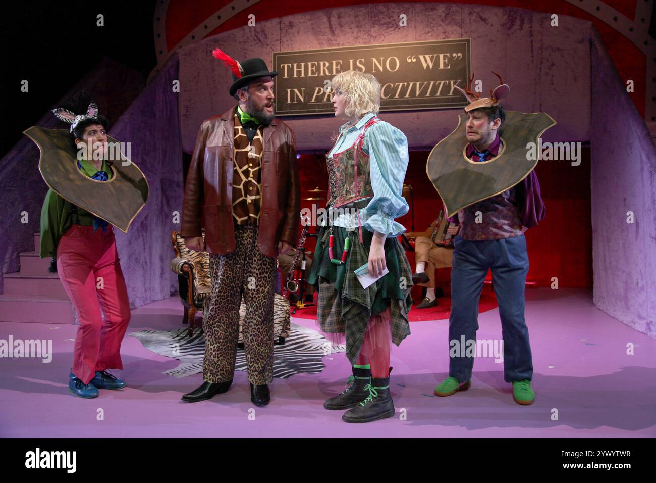 London, UK. Simon Yadoo and Heloise Lowenthal in the Jewish fairy tale ...