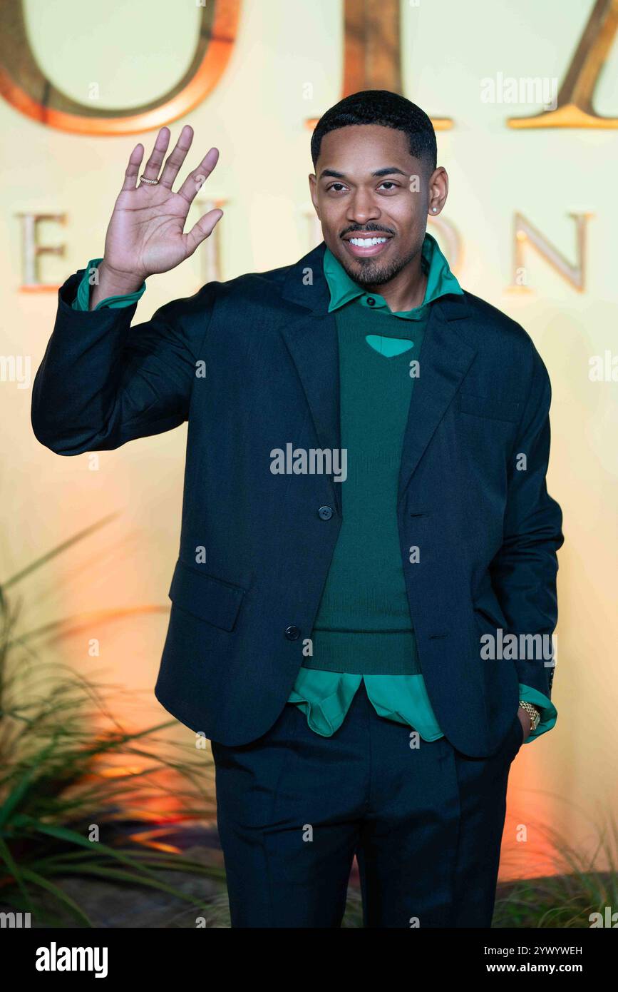 London, UK. Kevin Harrison at Mufasa: The Lion King UK premiere ...