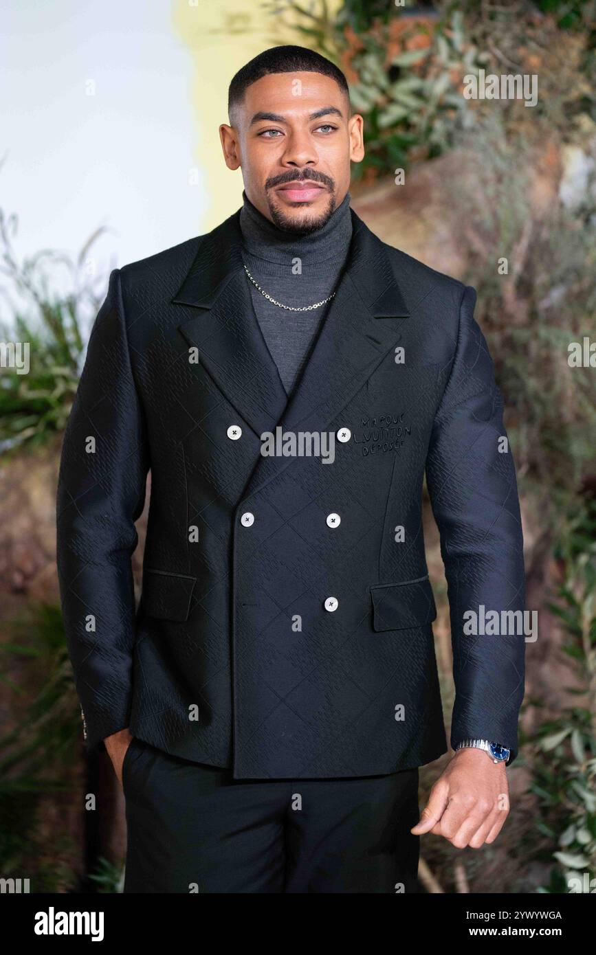 London, UK. Aaron Pierre at Mufasa: The Lion King UK premiere ...
