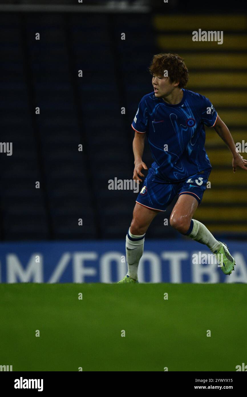 LONDON, ENGLAND - DECEMBER 11: Maika Hamano during the UEFA Women's ...