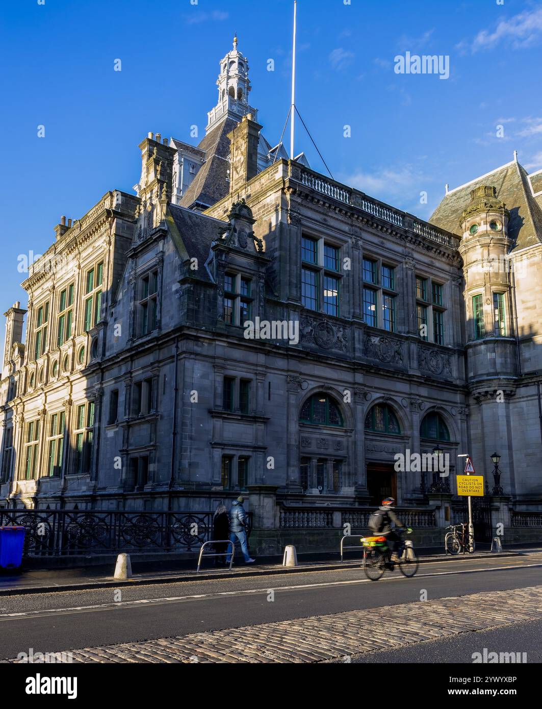 Central Library, George iv Bridge, Edinburgh, Scotland, UK Stock Photo ...