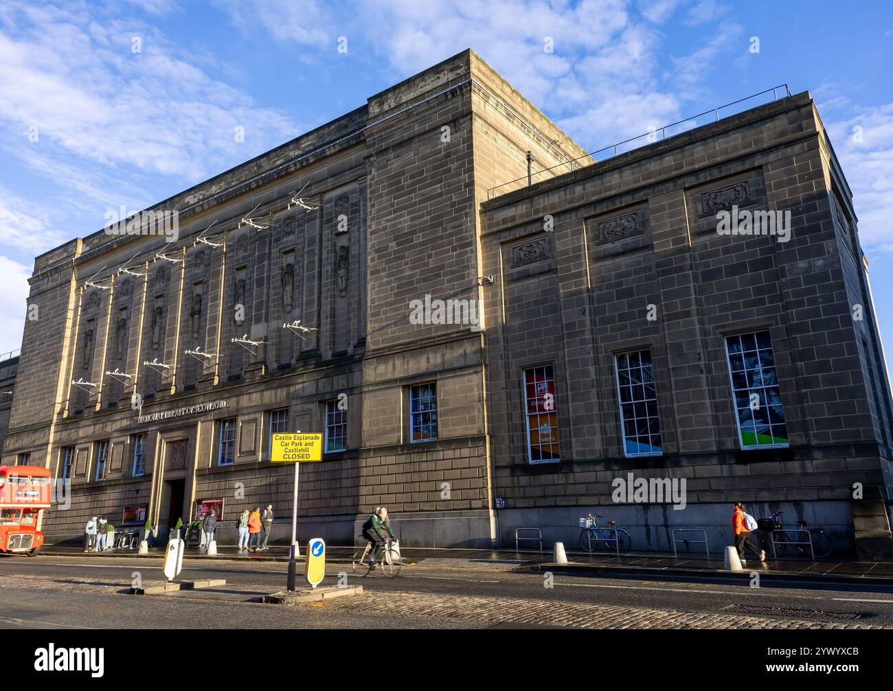 National Library Of Scotland Stock Photo - Alamy