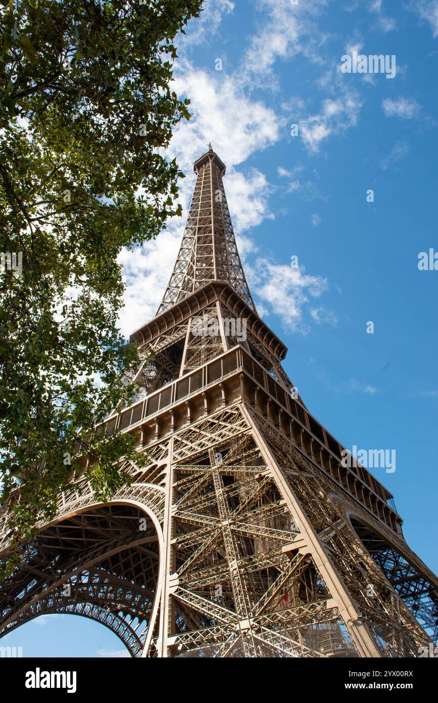 The most famous landmark in the World - The Eiffel Tower in Paris ...
