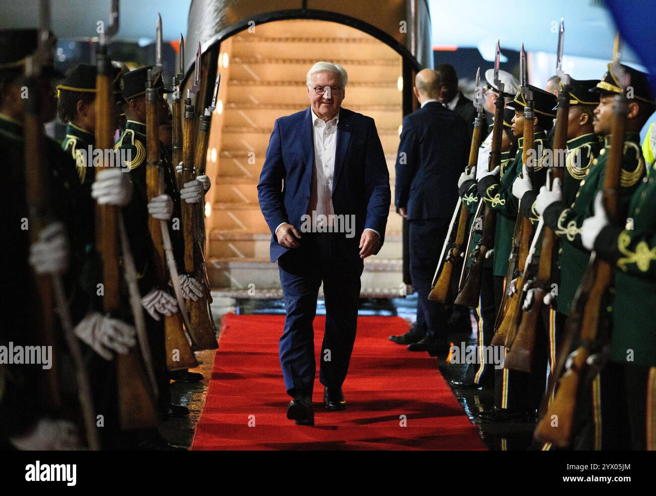 Johannesburg, South Africa. 12th Dec, 2024. Federal President Frank ...