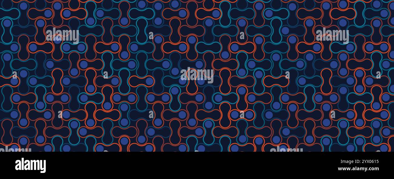 Metaballs shapes abstract geometric background. Vector art Stock Vector Image & Art - Alamy